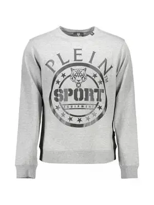 PLEIN SPORT Tiger-print Crew-neck Sweater