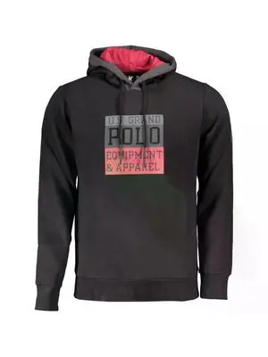 U.S. Grand Graphic-print Drawstring Hoodie