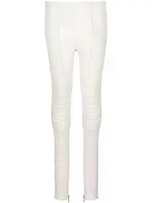 Balmain Leather Skinny Trousers