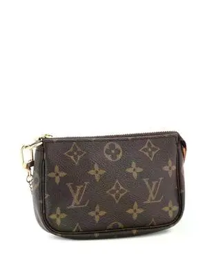 LOUIS VUITTON Pochette Accessoires Monogram Canvas - Brown