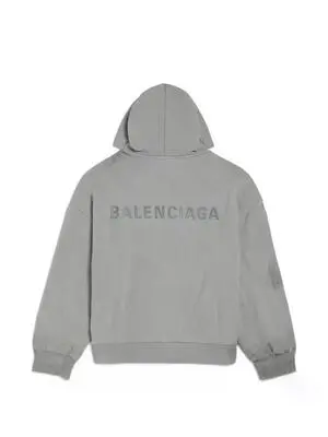 Balenciaga Logo-print Sweatshirt - Grey