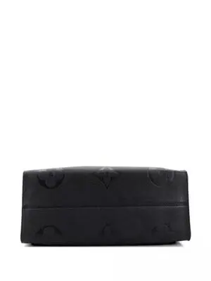 LOUIS VUITTON Onthego Monogram Empreinte Giant Gm Tote Bag - Black