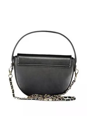 MARIO VALENTINO Logo-plaque Curved Tote