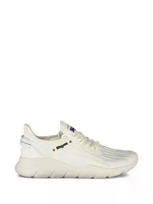 BLAUER. Logo-print Low-top Sneakers - Neutrals