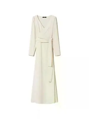 TWINSET V-neck Maxi Dress - Neutrals
