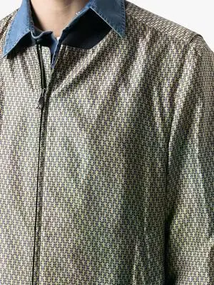 Corneliani Printed Bomber Jacket