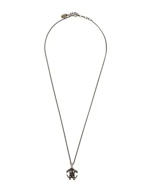 Roberto Cavalli Logo-embellished Pendant Necklace