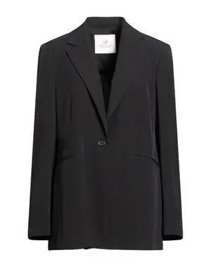 COMPAGNIA ITALIANA Single-breasted Twill Blazer