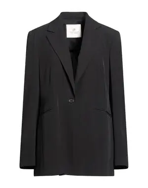 COMPAGNIA ITALIANA Single-breasted Twill Blazer