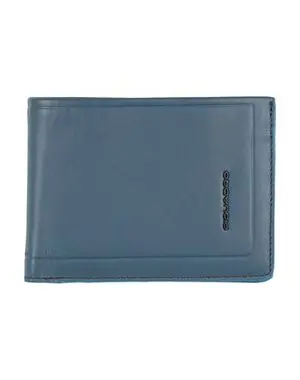 PIQUADRO Wallet Cow Leather - Navy