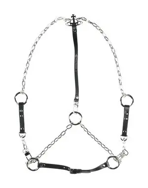 VIVIENNE WESTWOOD Leather And Metal Belt