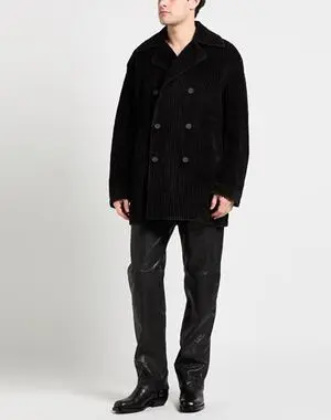 DIESEL® Cotton Corduroy Double-breasted Coat