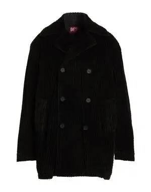 DIESEL® Cotton Corduroy Double-breasted Coat
