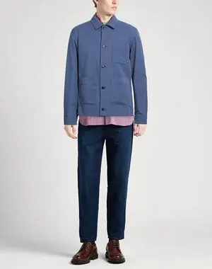 Paul & Shark Slate Nylon And Elastane Overshirt - Blue