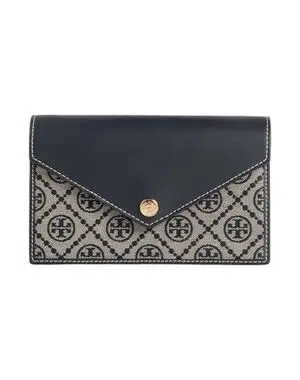 Tory Burch Small Flap Bag With Detachable Shoulder Strap - Navy