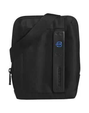 PIQUADRO Cross-body Bag With Leather Trims
