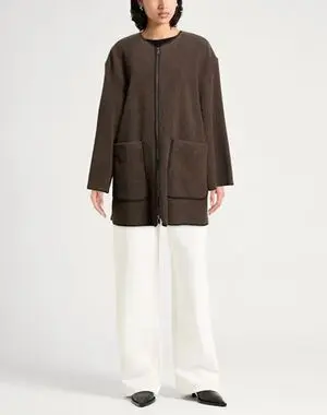 TOTEME Single-breasted Felt Coat