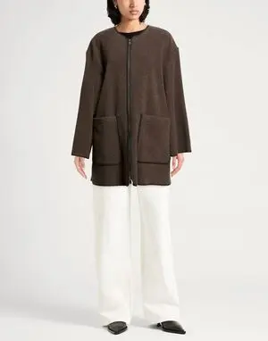 TOTEME Single-breasted Felt Coat