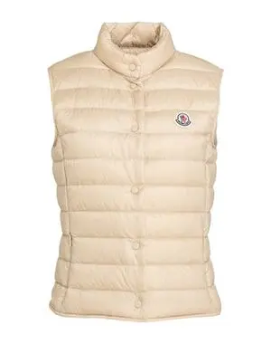 Moncler Light Polyamide Quilted Vest Sand