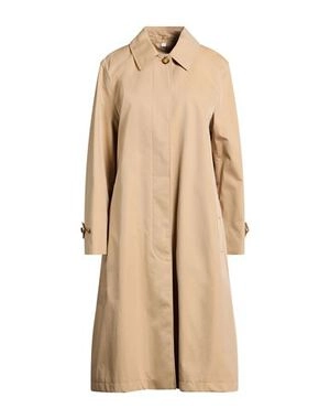 Burberry Cotton Gabardine Trench Coat - Sand