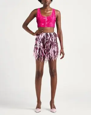 ROTATE BY BIRGER CHRISTENSEN Chenille Crop Top
