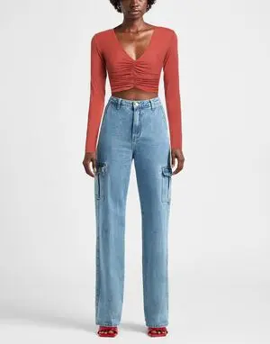 ALIX NYC Synthetic Jersey Crop Top