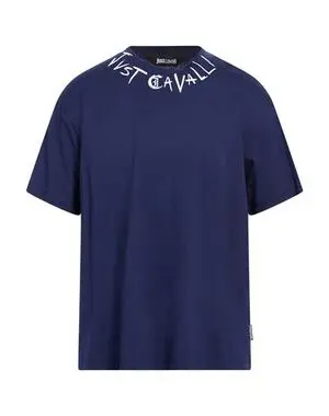 Just Cavalli T-shirt Size Cotton - Navy