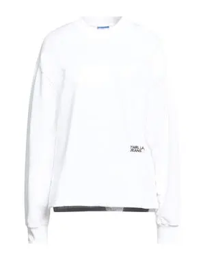 Karl Lagerfeld Organic Cotton Sweatshirt - White