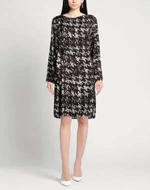 MANILA GRACE Long Sleeve Mini Dress