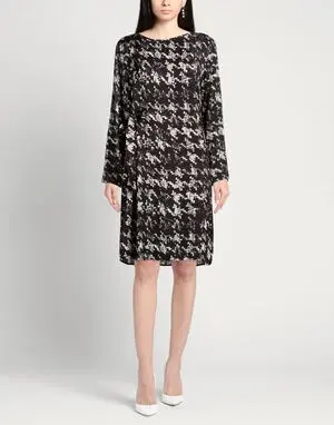MANILA GRACE Long Sleeve Mini Dress
