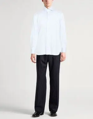 Zegna Shirt Size Cotton - Blue