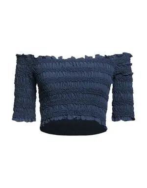 Kenzo Cotton Off-the-shoulder Crop Top