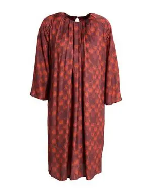 MANILA GRACE Mini Dress - Rust