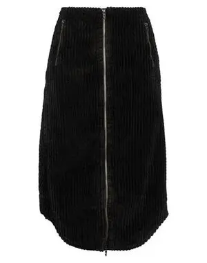 DIESEL® Midi Corduroy Asymmetric Skirt
