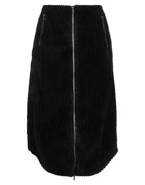 DIESEL® Midi Corduroy Asymmetric Skirt