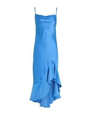 Maje Midi Dress Polyester - Azure