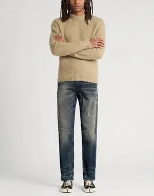 DIESEL® Cotton Elastane Tapered Jeans - Blue