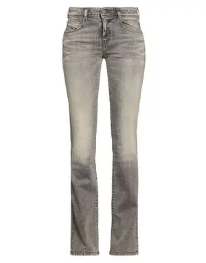 DIESEL® Boot-cut Jeans In Stretchy Cotton With Colored Wash - Grey