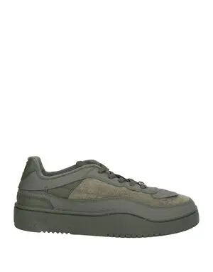 DIESEL® Pebbled-leather Low-top Sneakers - Green