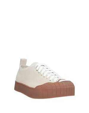 Sunnei Light Leather Low-top Sneakers - Grey
