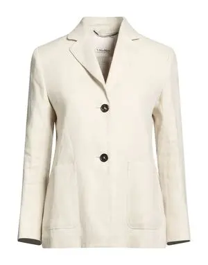 Max Mara Single-breasted Linen Blazer