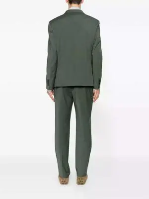 MANUEL RITZ Buttoned Suit - Green