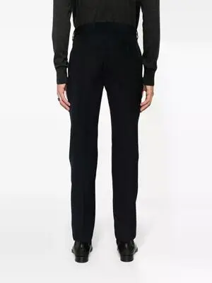 Givenchy Wool Tailored Trousers - Blue