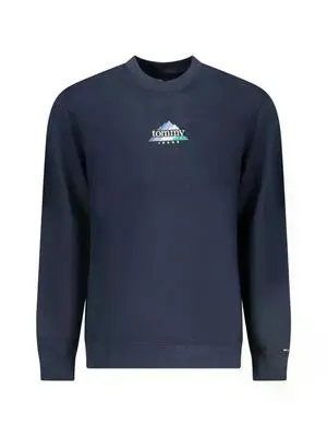 Tommy Hilfiger Logo-print Crewneck Cotton Sweatshirt