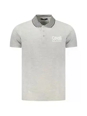 Roberto Cavalli Cotton Polo-shirt - Grey