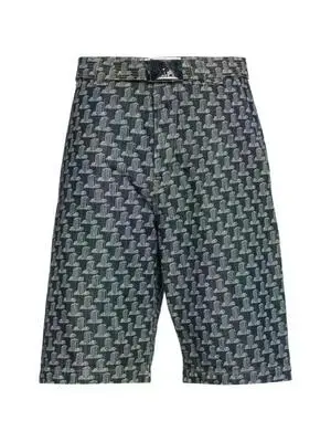 LANVIN Monogram-print Shorts