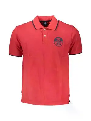 NORTH SAILS Logo-print Polo Shirt - Red