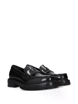 Off-White Leather Loafers