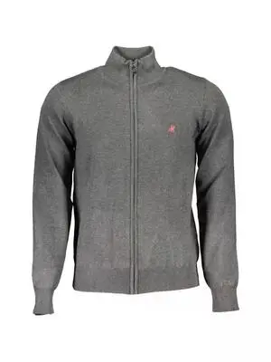U.S. Grand Zip-up Cotton Sweater