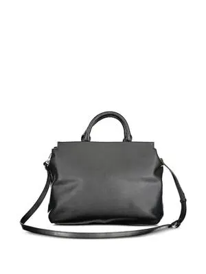 Byblos Stud-embellished Tote Bag With Logo Detail - Black